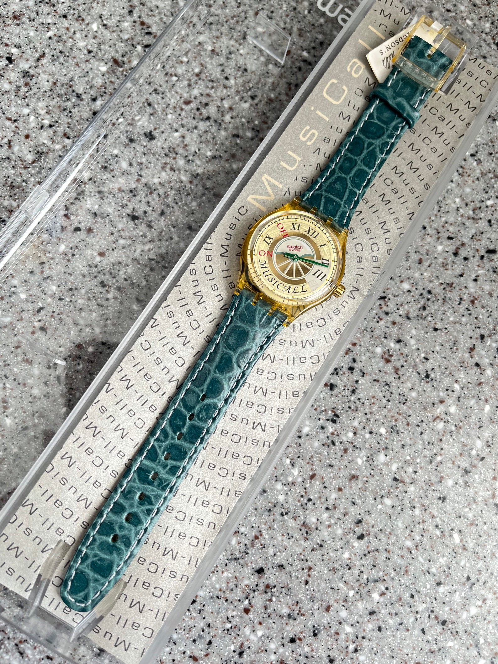 Swatch Vintage Watch Musical Musicall Called Fagotto Model SLJ101 in ...