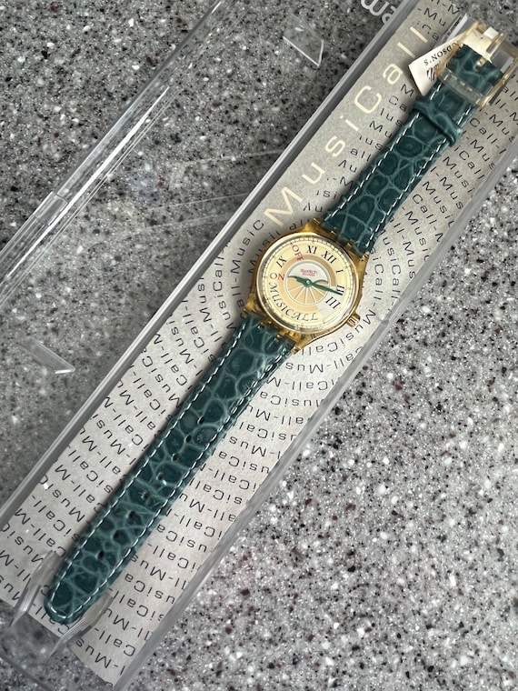 Swatch Vintage Watch Musical Musicall called Fagotto … - Gem