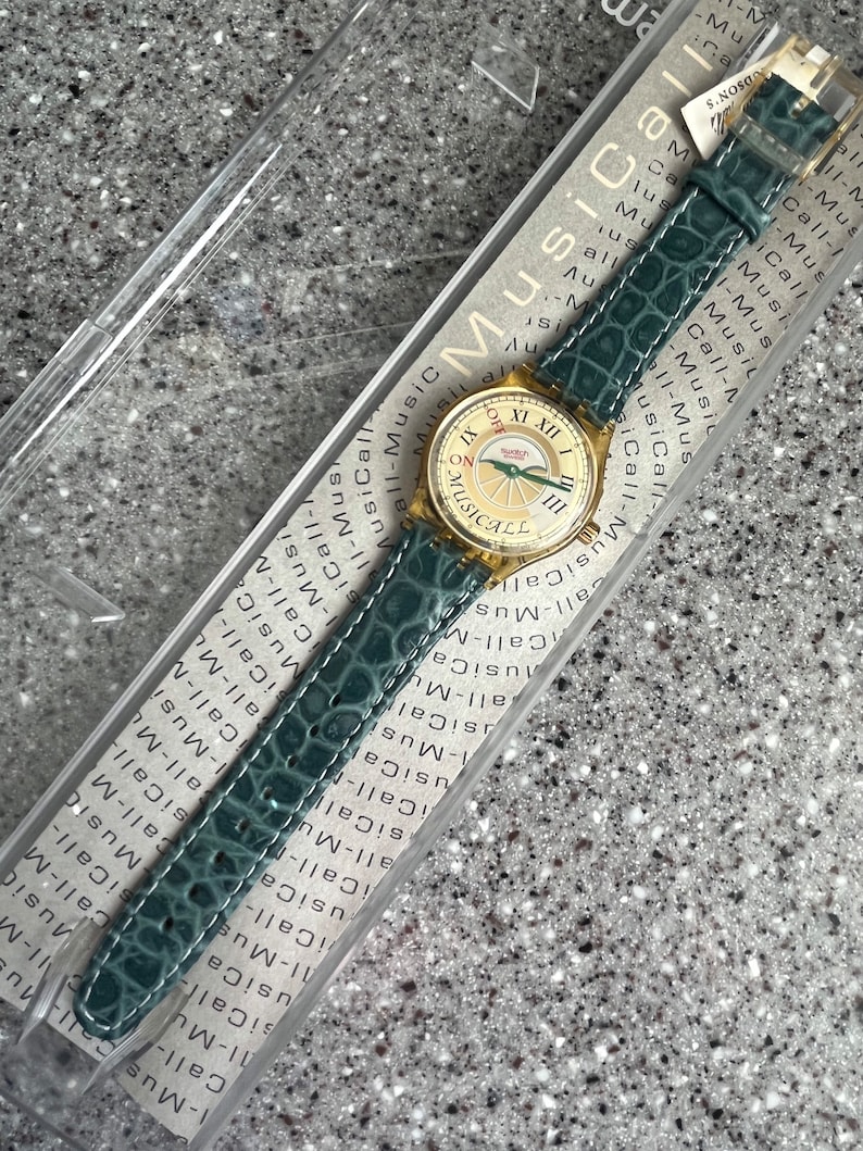 Swatch Vintage Watch Musical Musicall Called Fagotto Model SLJ101 in ...