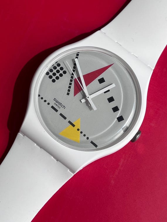 Throwback 1983 Bioceramic Set 2 Swatches NEW in Box r… - Gem