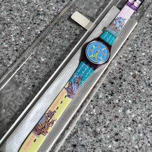SWATCH Swatch Lady Compass LV100 Christopher Columbus Watch 1991 25mm ...