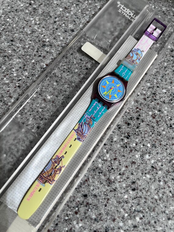 SWATCH Swatch Lady Compass LV100 Christopher Columbus… - Gem