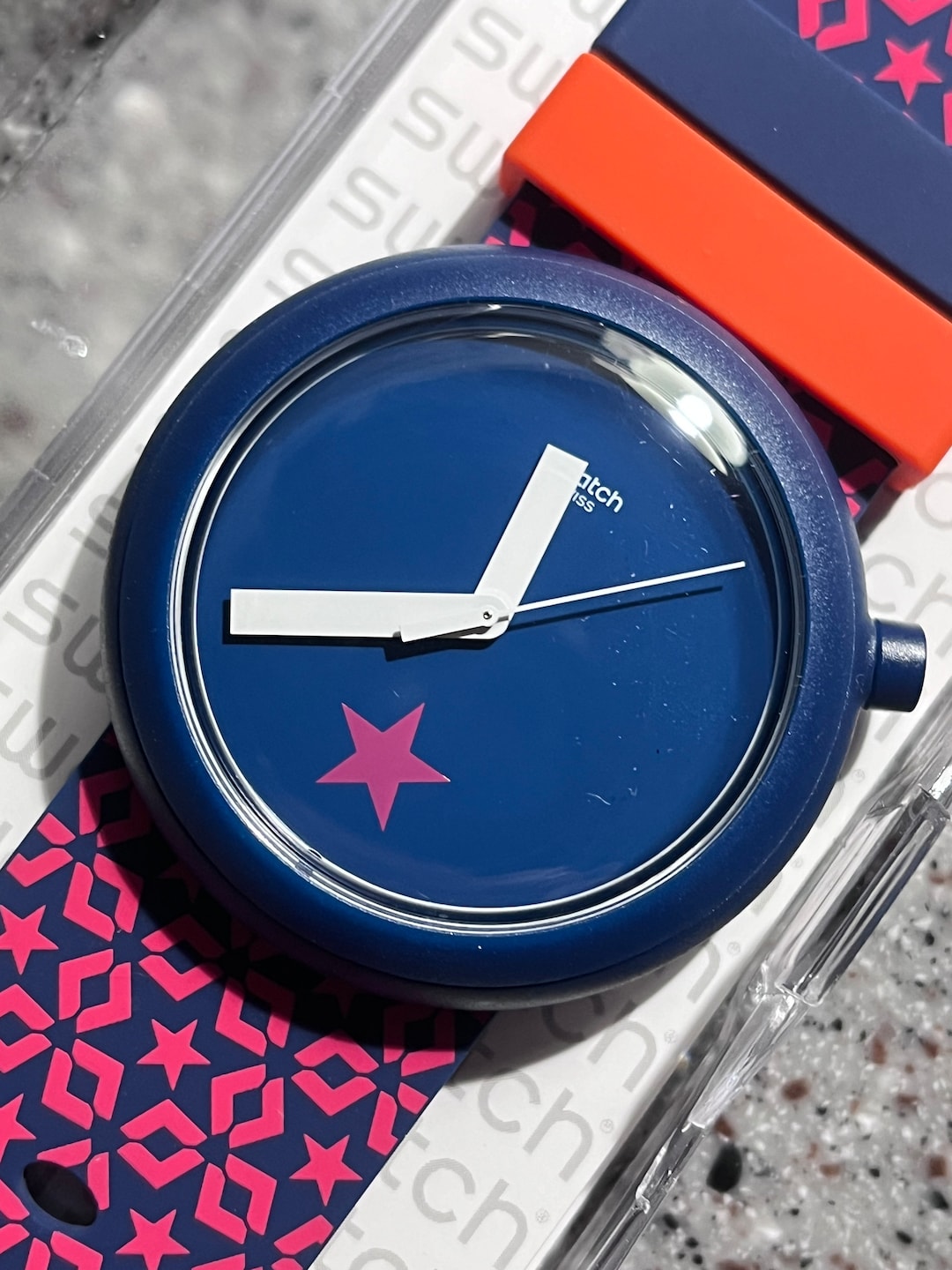 Swatch Pop Watch NEW Never Worn in Box With Battery Running Called ...