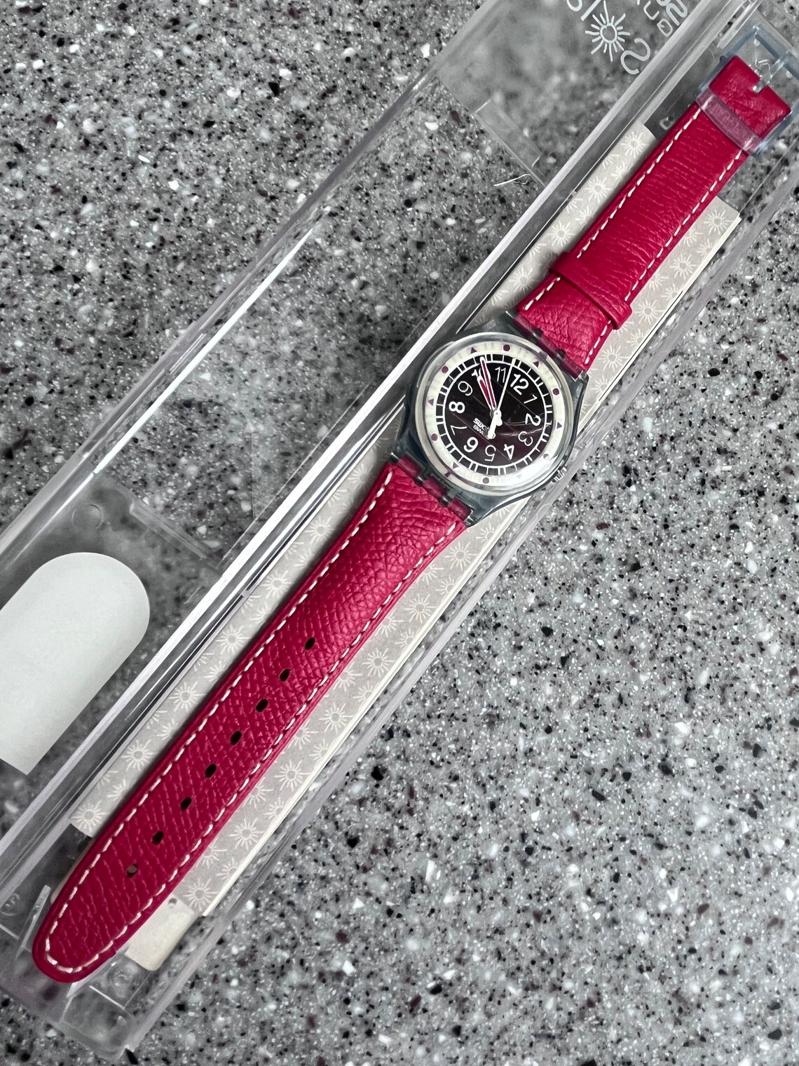 1996 Spring Summer Collection Solar Swatch Watch Fuoco SRN101 Diameter ...