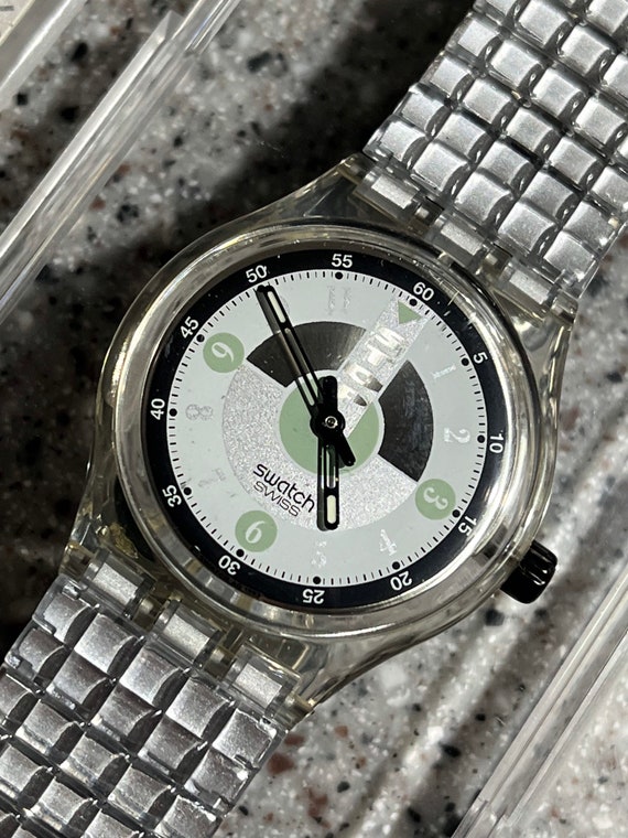 1993 Swatch Watch Vintage Never Worn in original box … - Gem