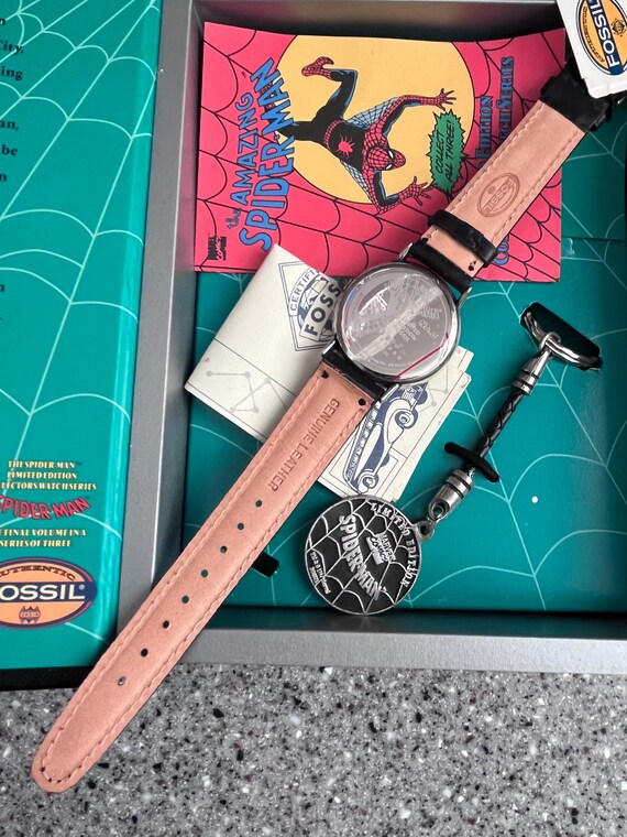 NEW runs Fossil watch RARE Spider-man Volume 3 Limite… - Gem