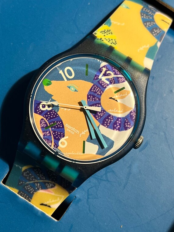 Special NEW swatch watch in decorative box 41mm silic… - Gem