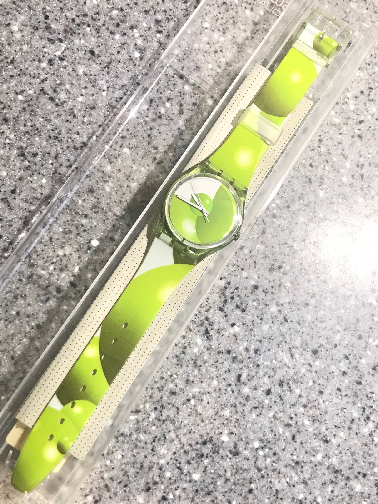 Swatch Watch Vintage New Old Stock New in Box Never Worn Mint Condition ...