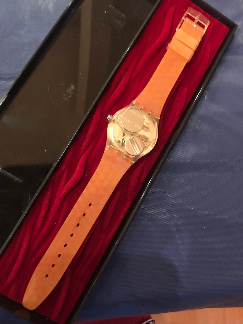 Swatch Watch Vintage Peter Gabriel adam Musical SLZ106 New - Etsy