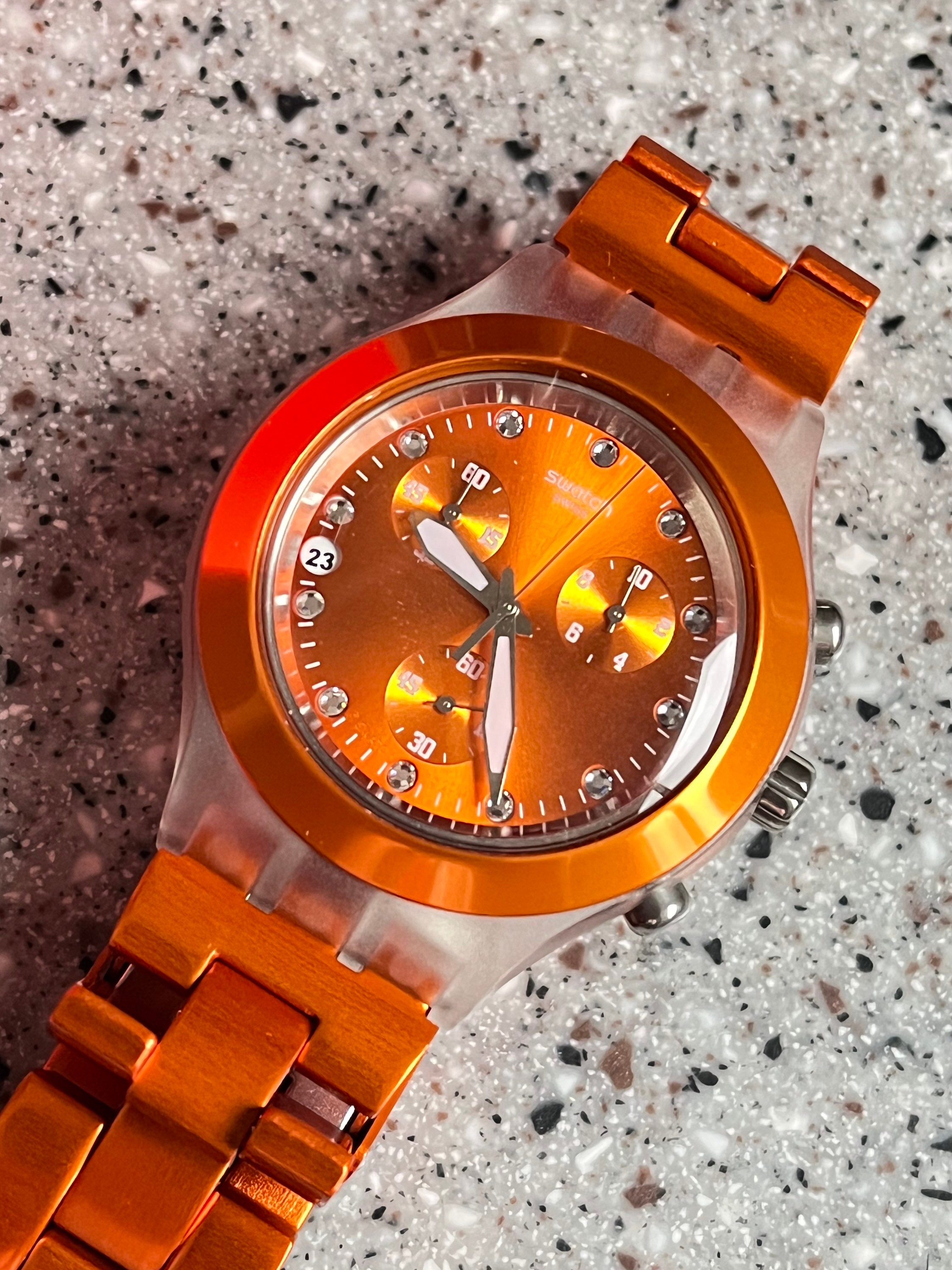 Swatch Irony Orange