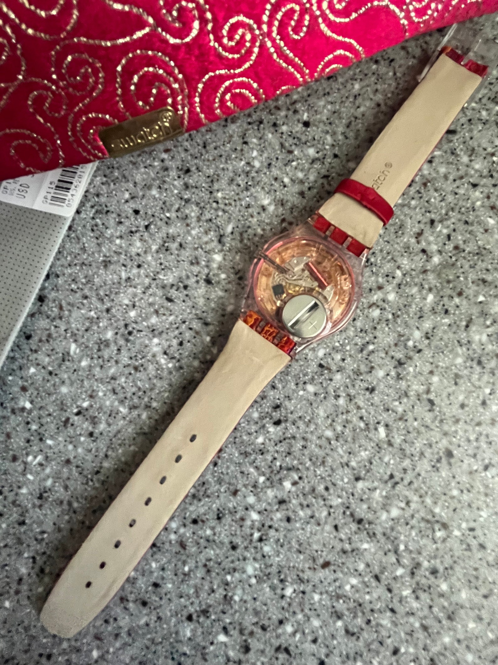 Vintage NEW Swatch Pack Decorative Box Textile Design Swatch 'love ...