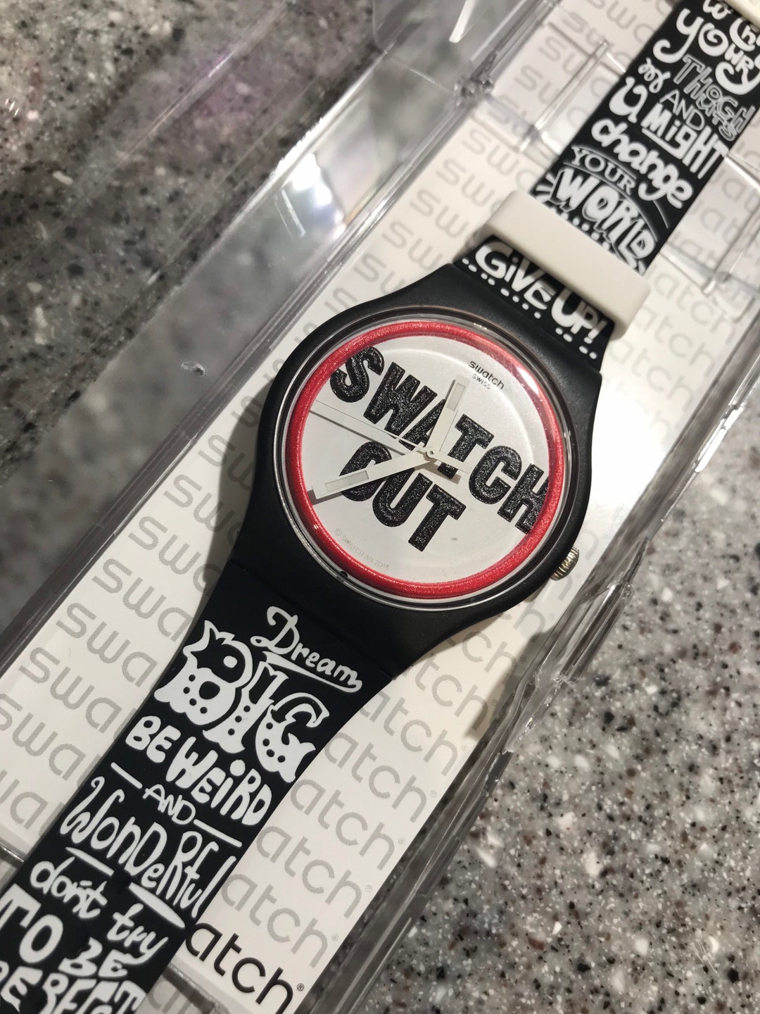 Swatch Watch Called Swatch Out New Larger Size 41mm Face Model SUOB160 ...