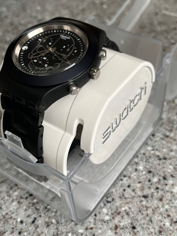Swatch Watch Full Blooded Skull Halloween Swatch Watc… - Gem