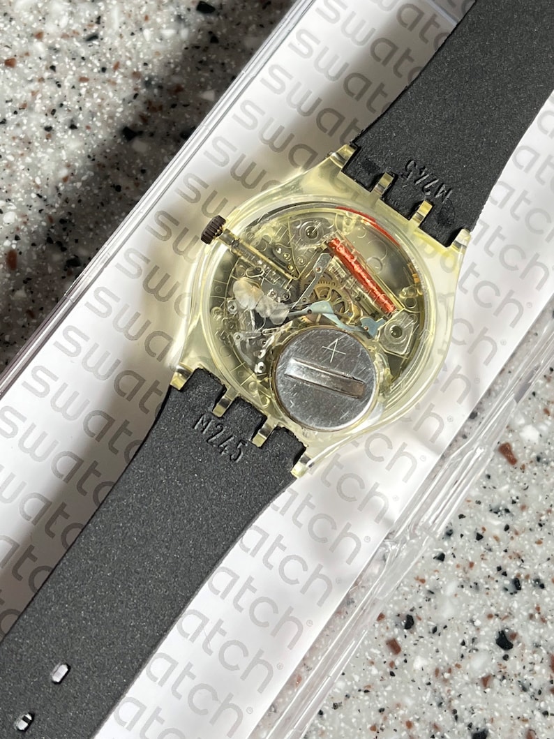 Vintage Swatch Watch With New Band Pre-owned Excellent - Etsy