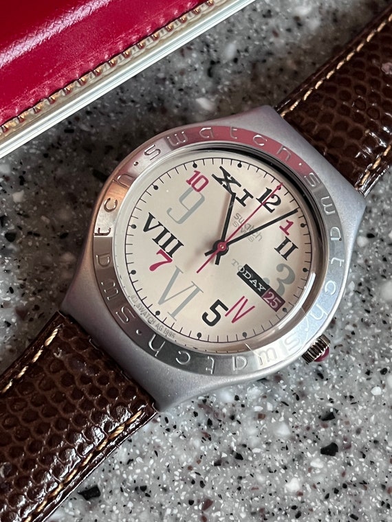 Swatch Vintage Aluminum case Swatch Irony Big PROMENA… - Gem