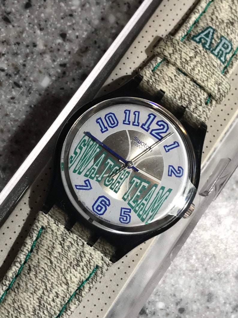 Swatch Watch Vintage 90s New Old Stock Never Worn in Original Box With ...