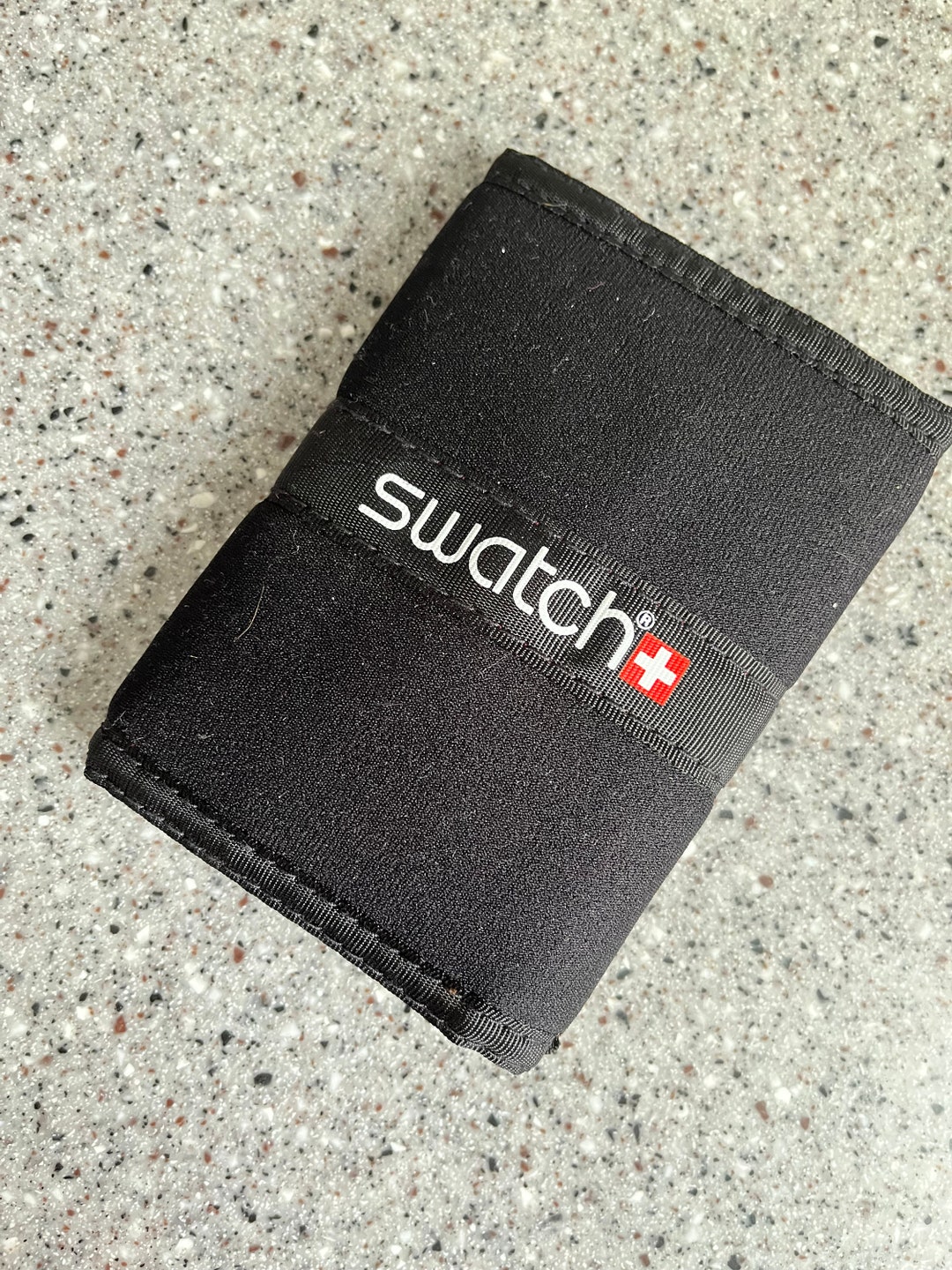 Swatch Watch Vintage Swag Wallet Early 90s Neoprene or Gortex Original ...
