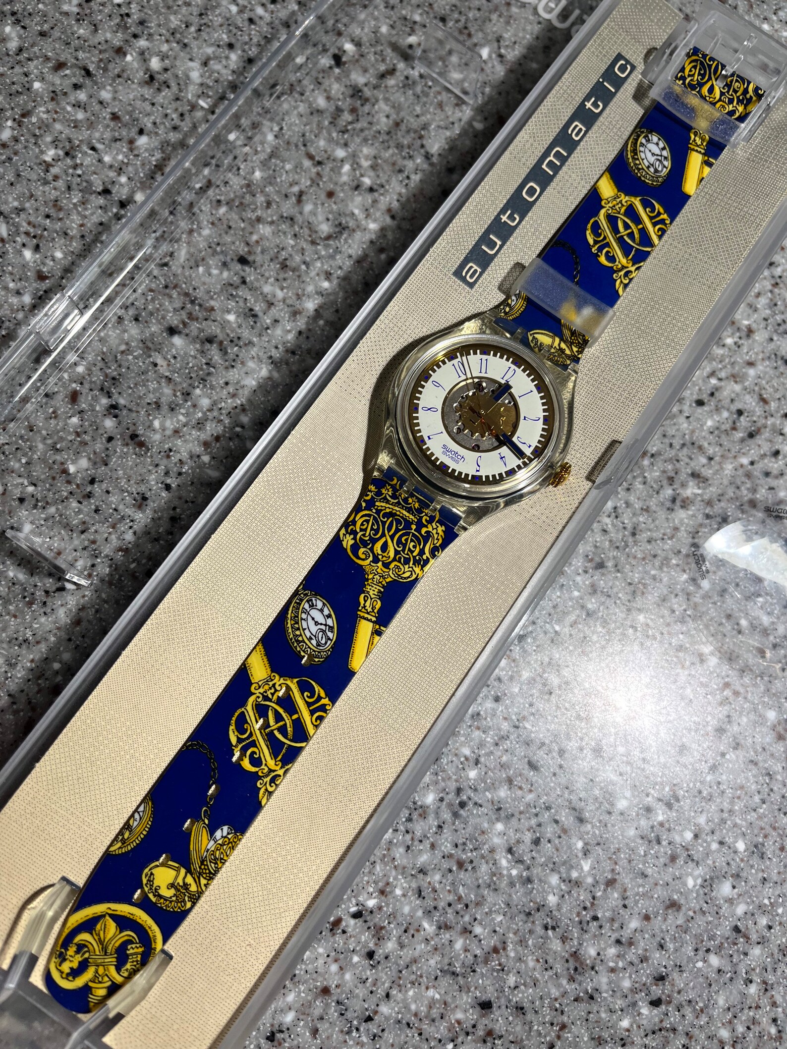 Vintage Swatch Automatic Watch 1991 St. Peter’s Gate SAK106 NEW Never ...