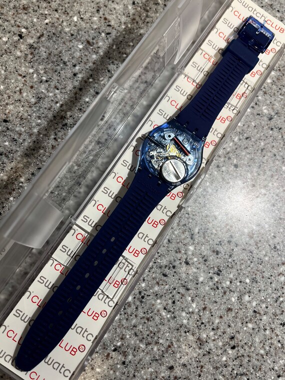 Swatch Watch 34mm face Calife wonderful silicone band… - Gem