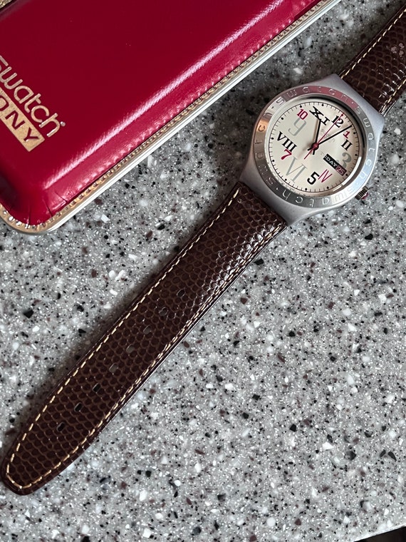 Swatch Vintage Aluminum case Swatch Irony Big PROMENA… - Gem