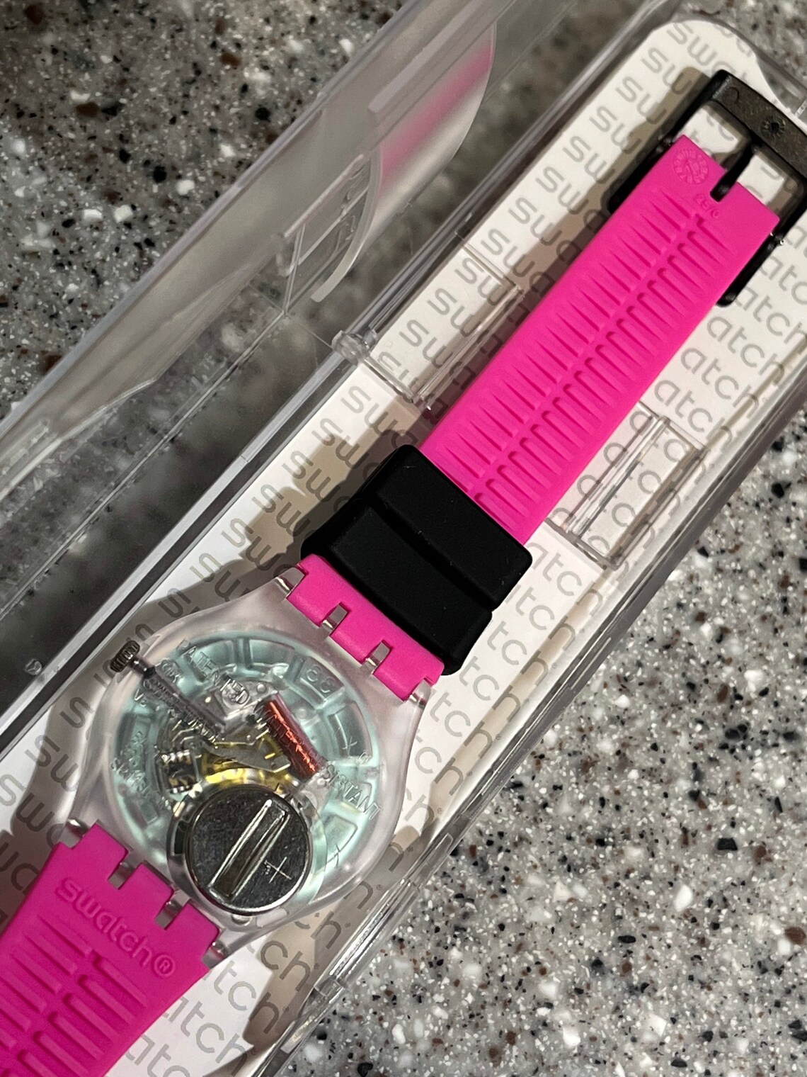 Swatch Watch Pinkapippa Chihuahua Dog Always Pippa Neon Pink | Etsy