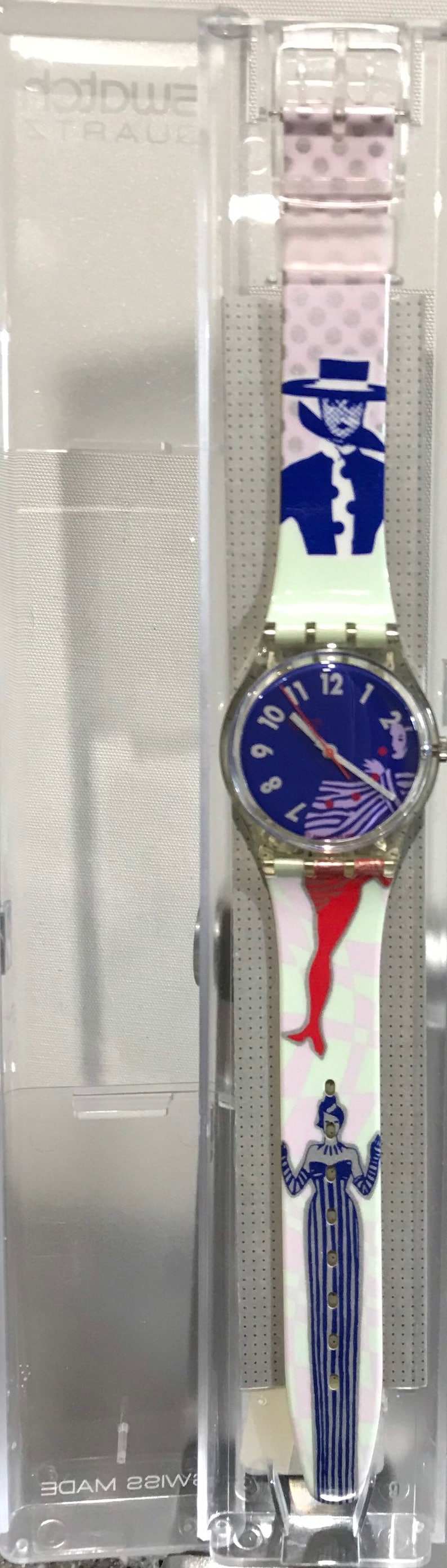 GK147 Gruau Vintage Swatch Watch 1992 New in Original Box With ...