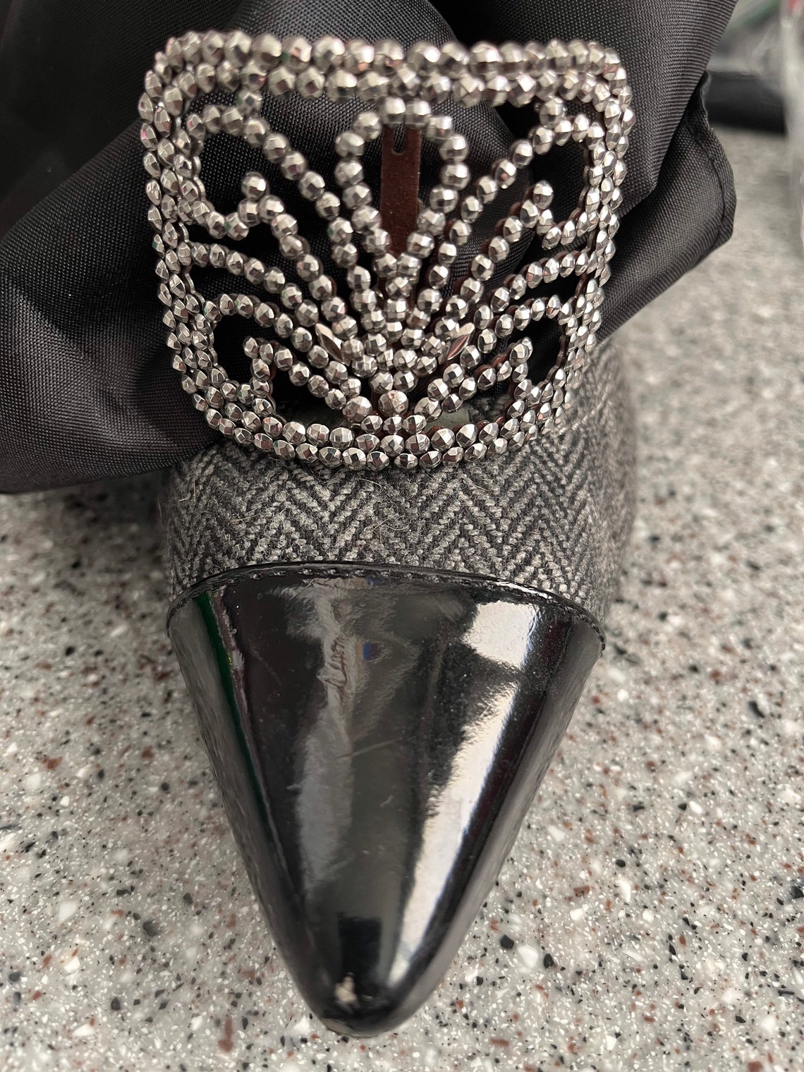 1800s Steel Cut RARE Antique Vintage Shoe Clip Accessories Large ...