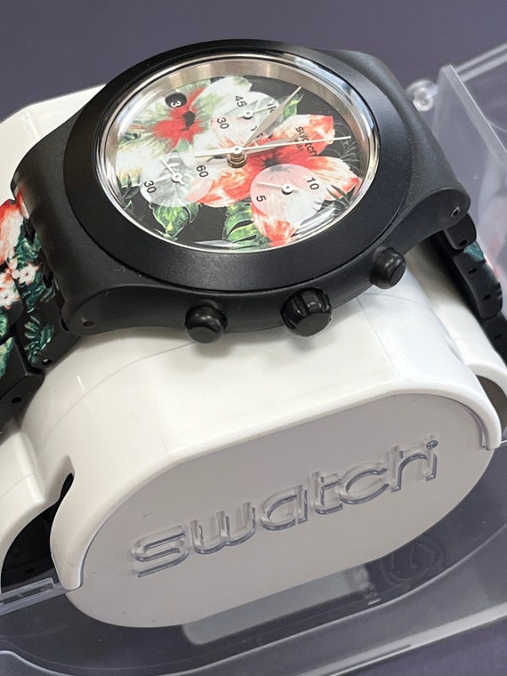 Beautiful Swatch Watch Flower Breeze SVCF4002 Diaphan… - Gem