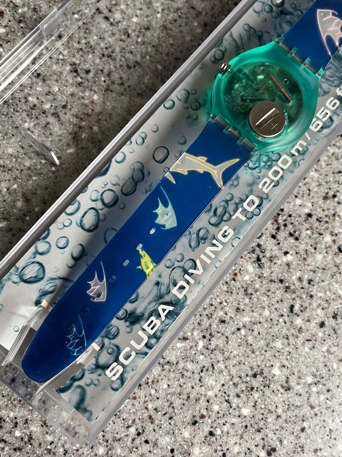 Vintage Swatch Watch Happy Fish SDN101 New Old Stock Never | Etsy