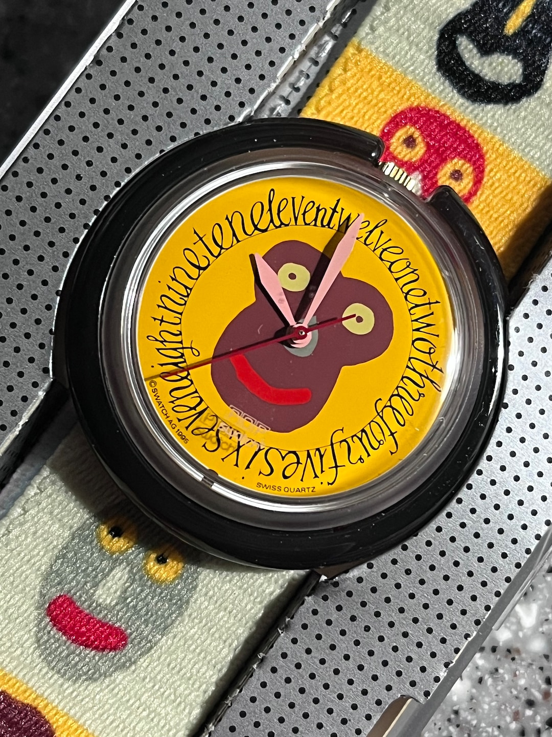 Rare Vintage POP Swatch Watch NOS New Old Stock Never Worn With Battery ...