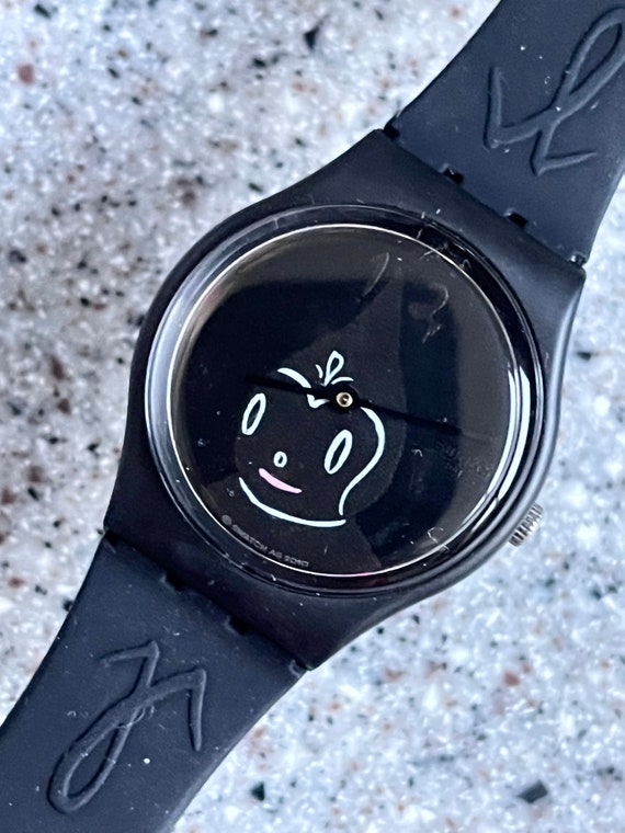Swatch Vintage Special called MIDNIGHT MAGI GB249 Kid… - Gem