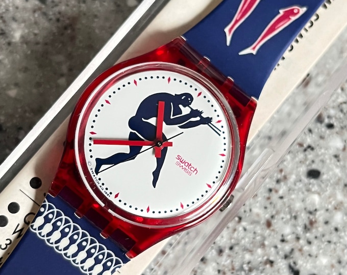 Vintage Swatch Watch Called Tedophorus New in Box Never Worn Mint ...