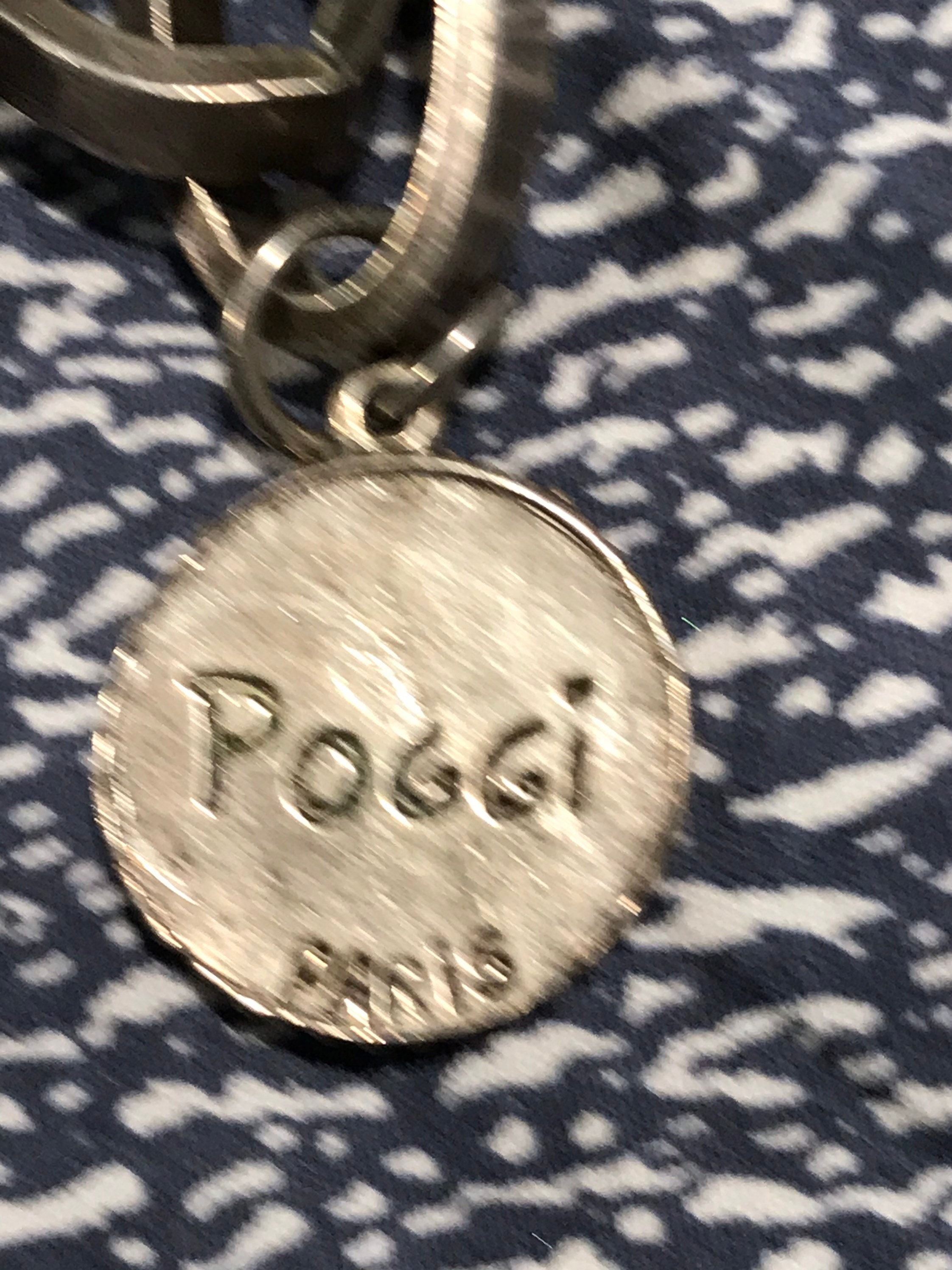 Vintage Poggi Designer Paris France Amber Resin and Metal | Etsy