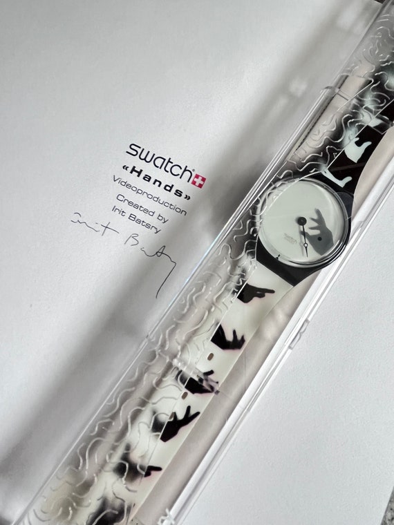 1995 Vintage Swatch Watch 34mm Artist numbered by Iri… - Gem