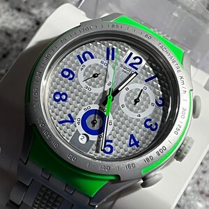 Watch Swatch Irony XLITE Chrono YYS4012AG ELECTRIC RIDE European Swatch ...