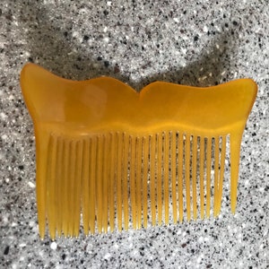 Antique/vintage Gorgeous Bakelite or Plastic Butterscotch Colored Hair ...