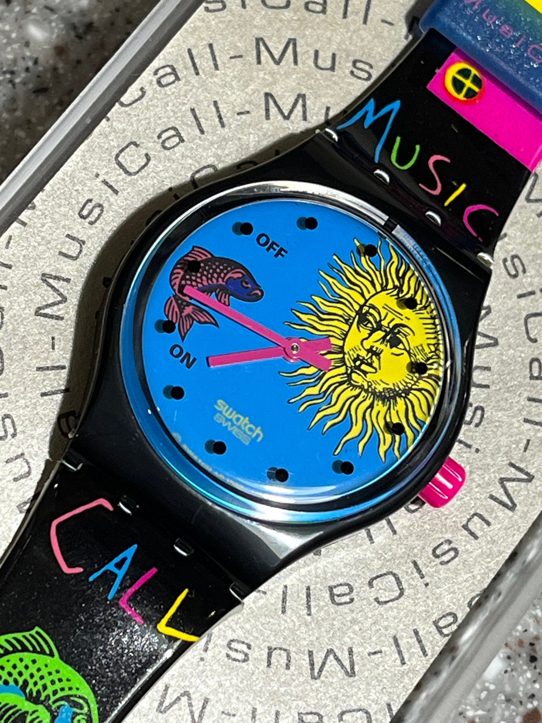 Musicall Swatch the Originals SLB101 Europe in Concert Watch 1993 ...