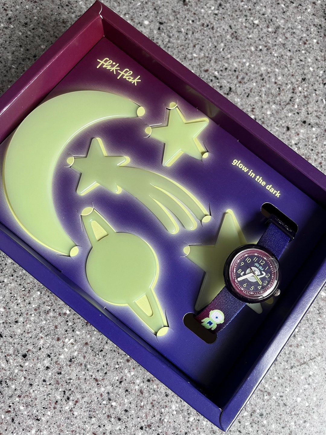 Flik Flak Swatch Watch for Kids Learning to Tell Time SPECIAL Martian ...