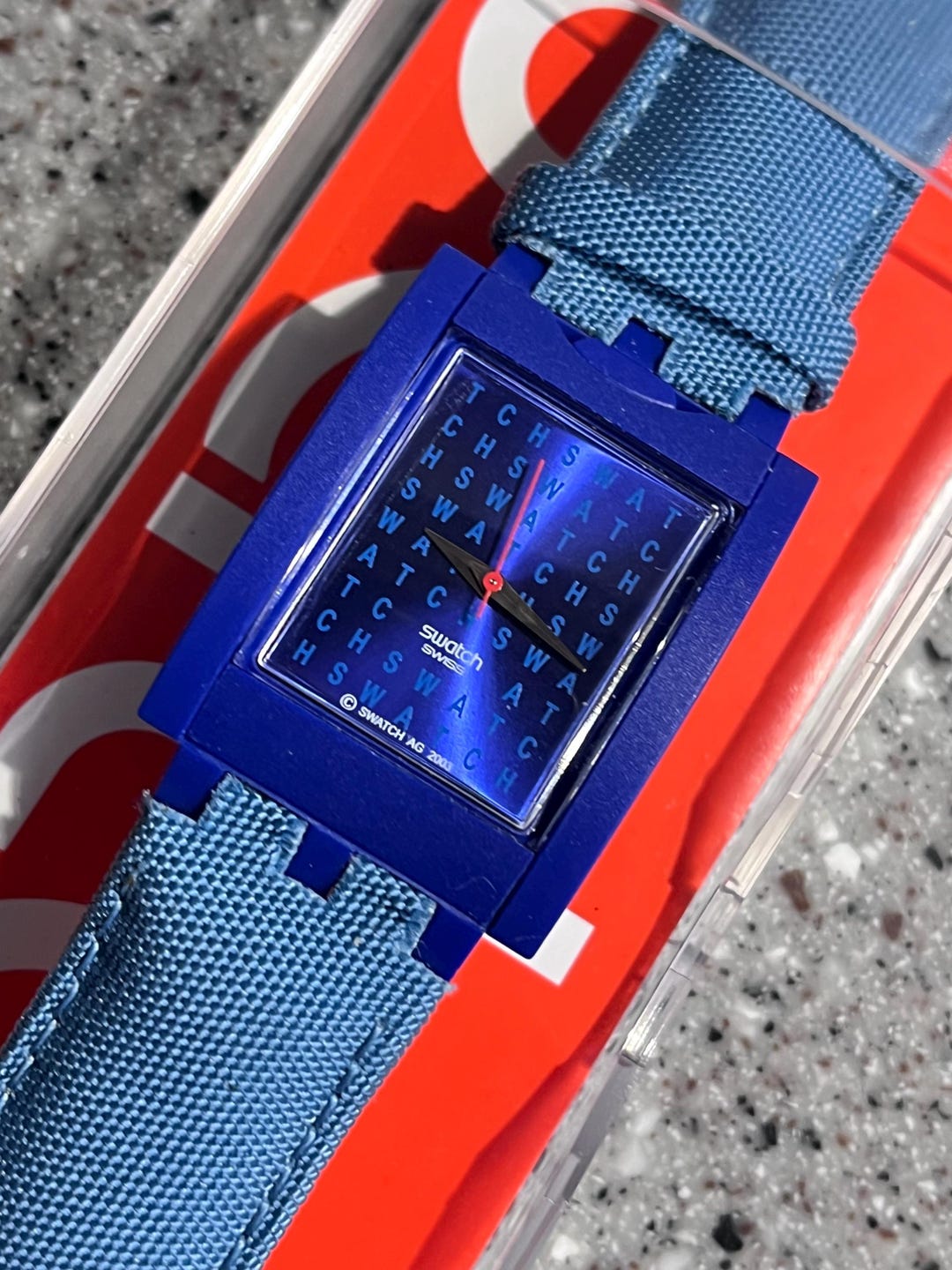 Swatch Watch Vintage CLUB Swatch FLIP Watch New Unworn With Battery and ...