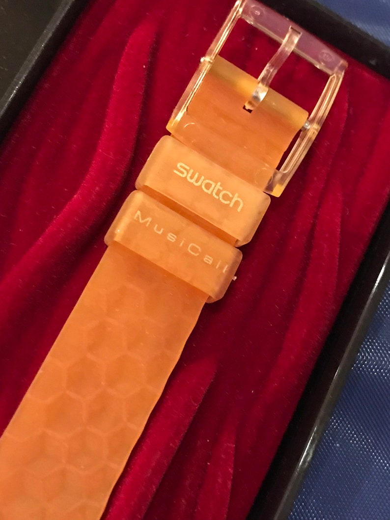 Swatch Watch Vintage Peter Gabriel adam Musical SLZ106 New - Etsy