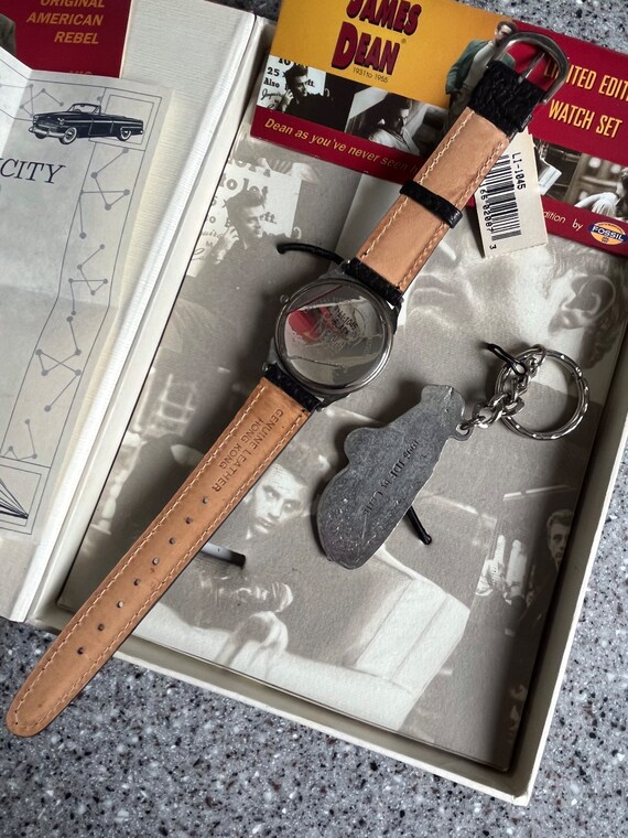 1993 Vintage NEW Fossil James Dean Limited Watch set,… - Gem