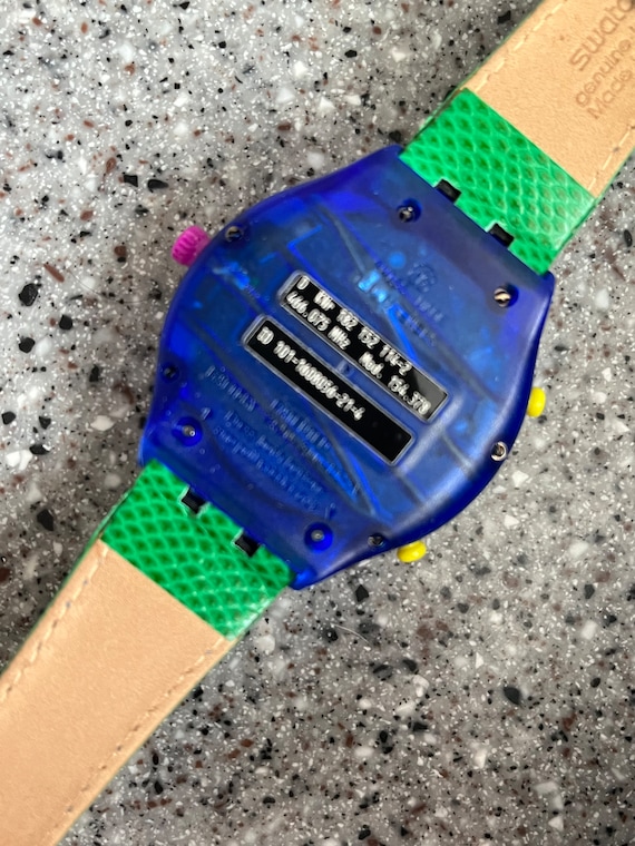 Swatch Pager Beep Up PAT114 Jushinki RARE pager funct… - Gem