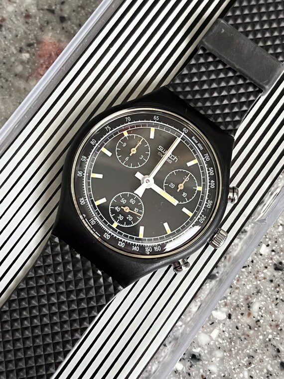RARE Swatch Vintage Watch 1991 first of the Chronogra… - Gem