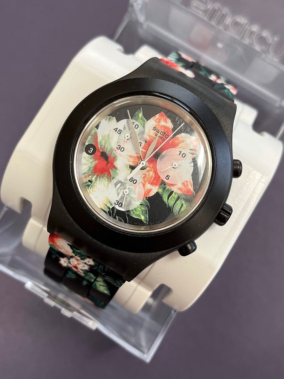Beautiful Swatch Watch Flower Breeze SVCF4002 Diaphan… - Gem