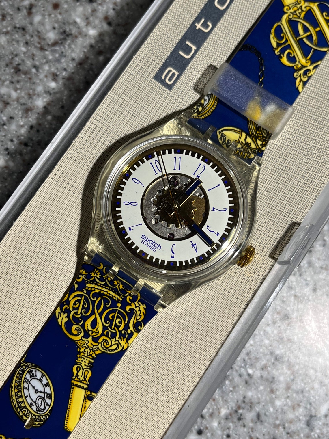 Vintage Swatch Automatic Watch 1991 St. Peter’s Gate SAK106 NEW Never ...