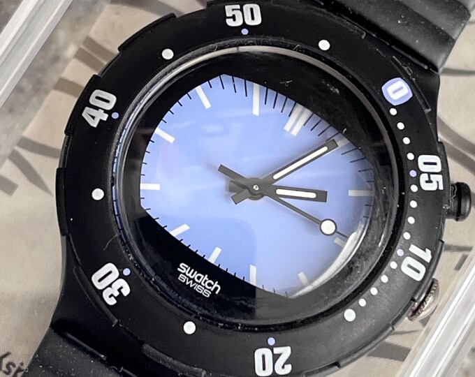 Vintage Swatch RARE Working NIB Screenbump Loomi Lights up 1998 Swatch ...