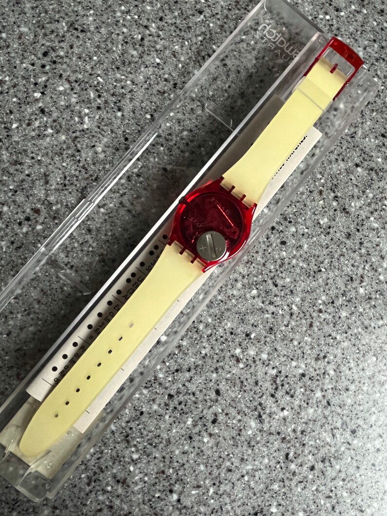Vintage Swatch Watch Called Tedophorus New in Box Never Worn Mint ...