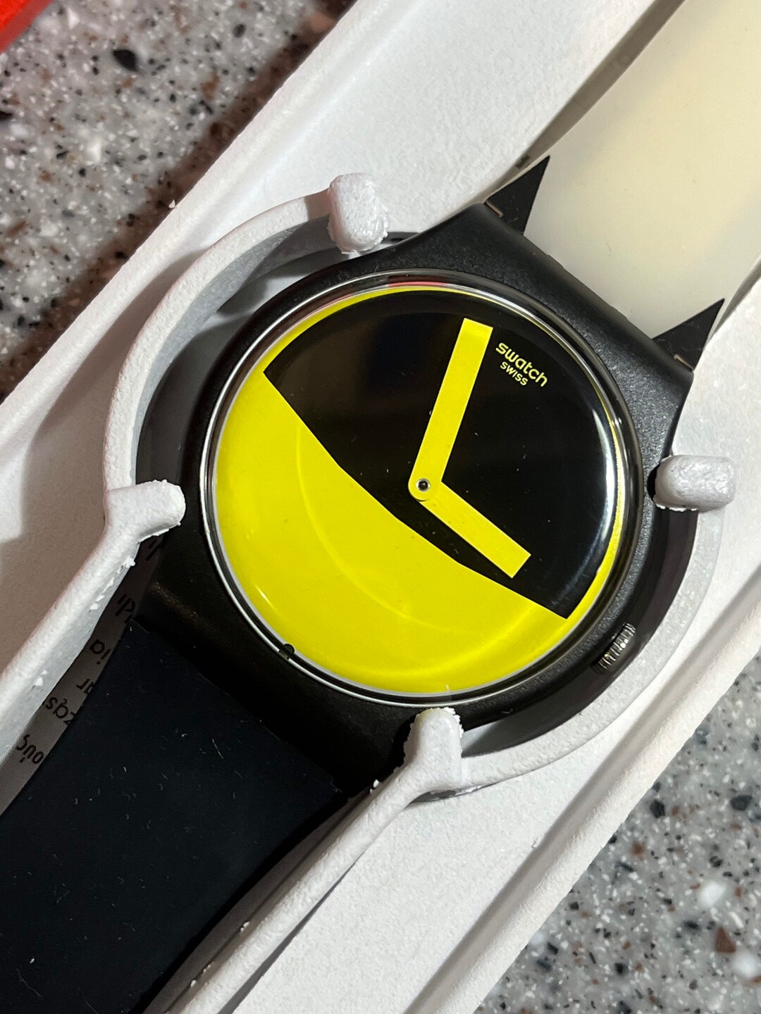 Swatch Watch Looks Like a Bat Called Flaggermus SUOB130 Never Worn New ...