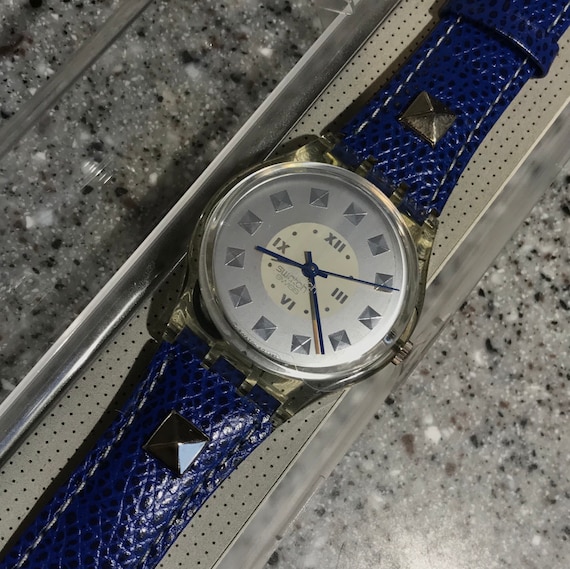 Swatch Watch Vintage 1994 Composition line old gents … - Gem