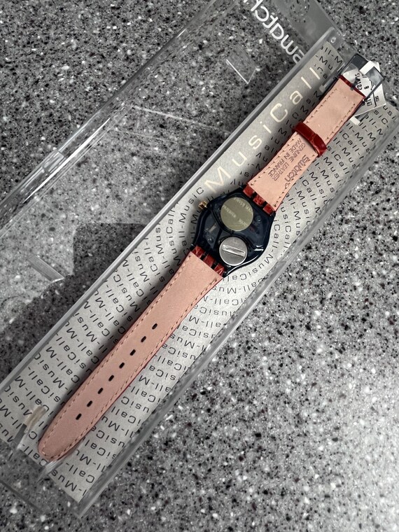 Swatch Watch Musical Vintage Swiss Made Swatch 34mm M… - Gem